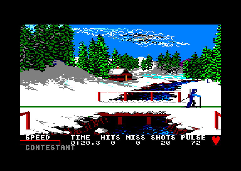 Winter Games (1986)(US Gold)(Disk 2 of 2) - ROMs Amstrad CPC - Amstrad ...